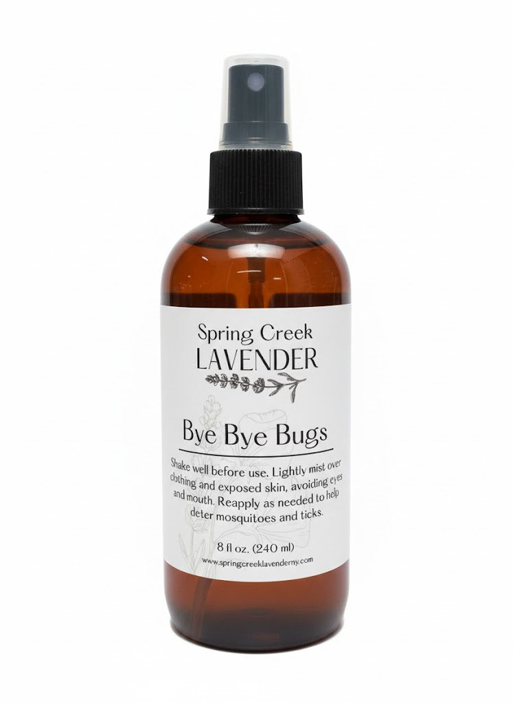 Bye Bye Bug Spray | Natural, Family-Friendly Protection – Spring Creek ...